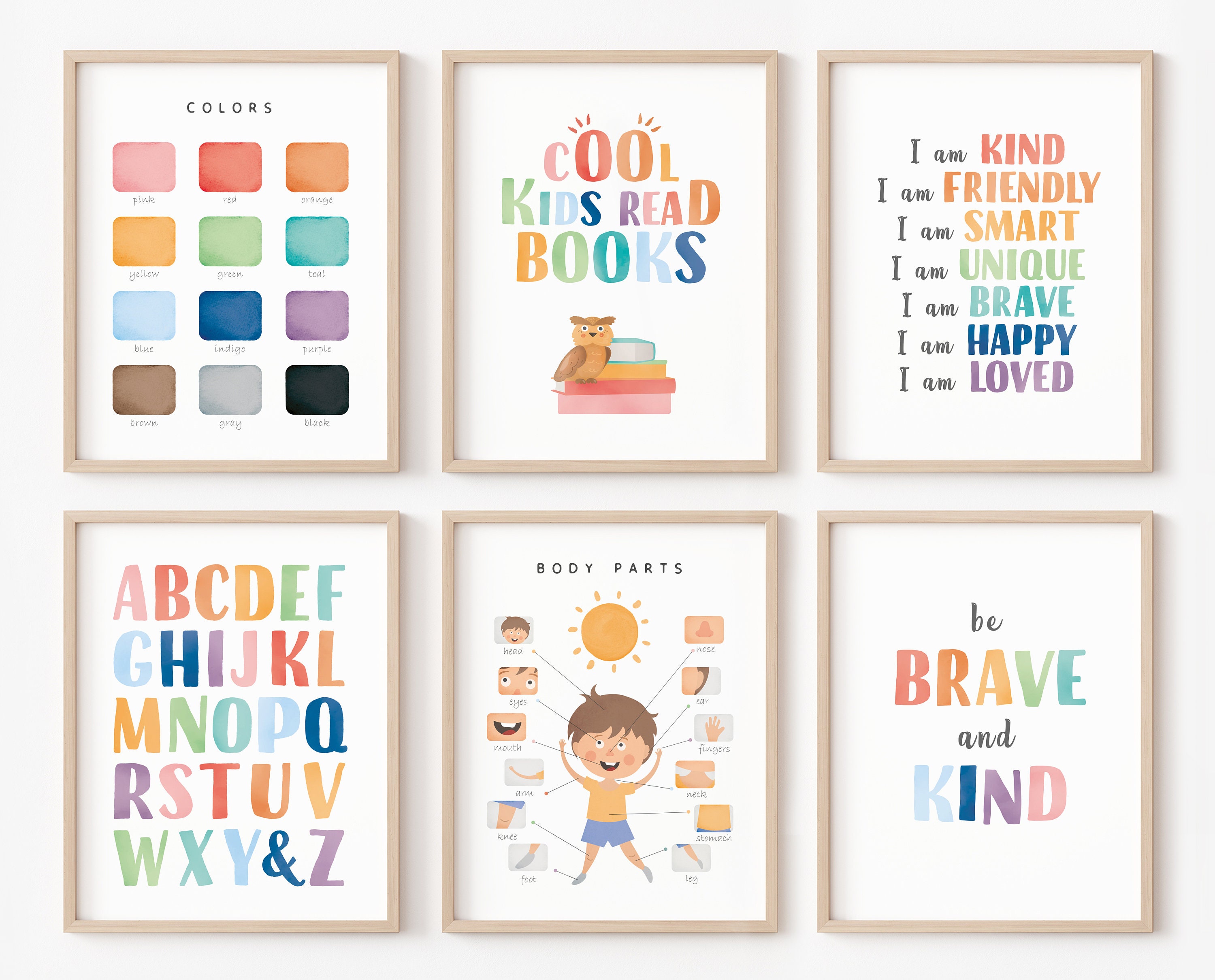 Classroom Decor Bundle Set of 30 Educational Posters - Etsy UK