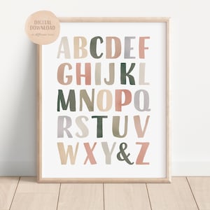 Boho Classroom Decor Bundle, Set of 9 Educational Posters, Boho ...