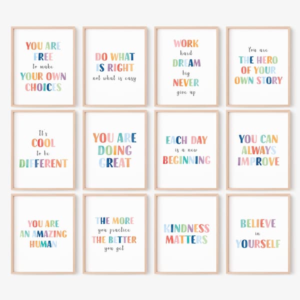 Positive Posters - Etsy