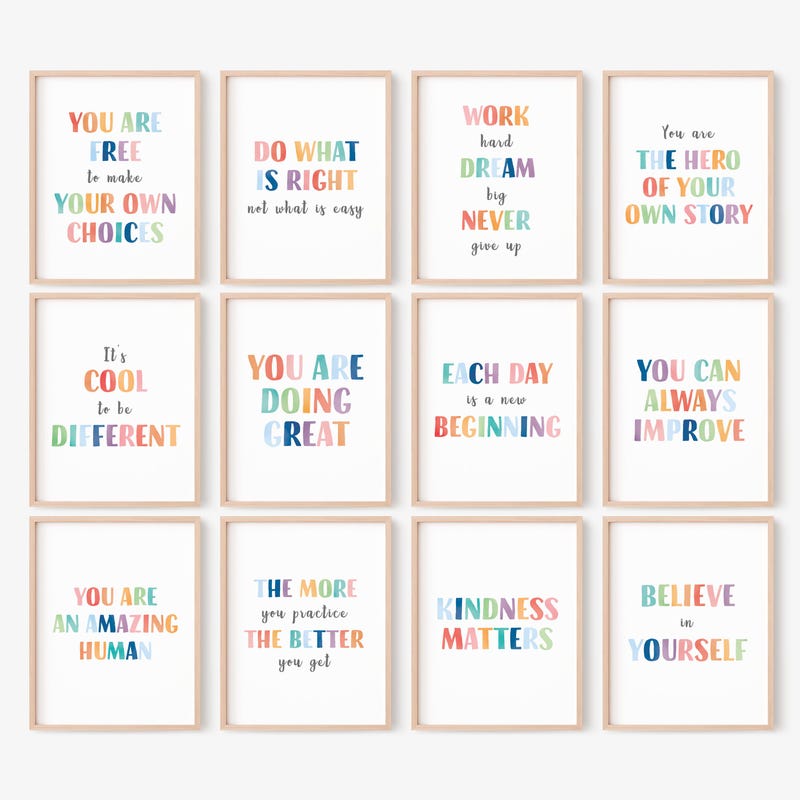 Positive Posters - Etsy