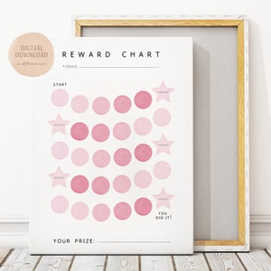 Reward Chart, Toddler Reward Chart, Reward Chart Printable, Kids ...
