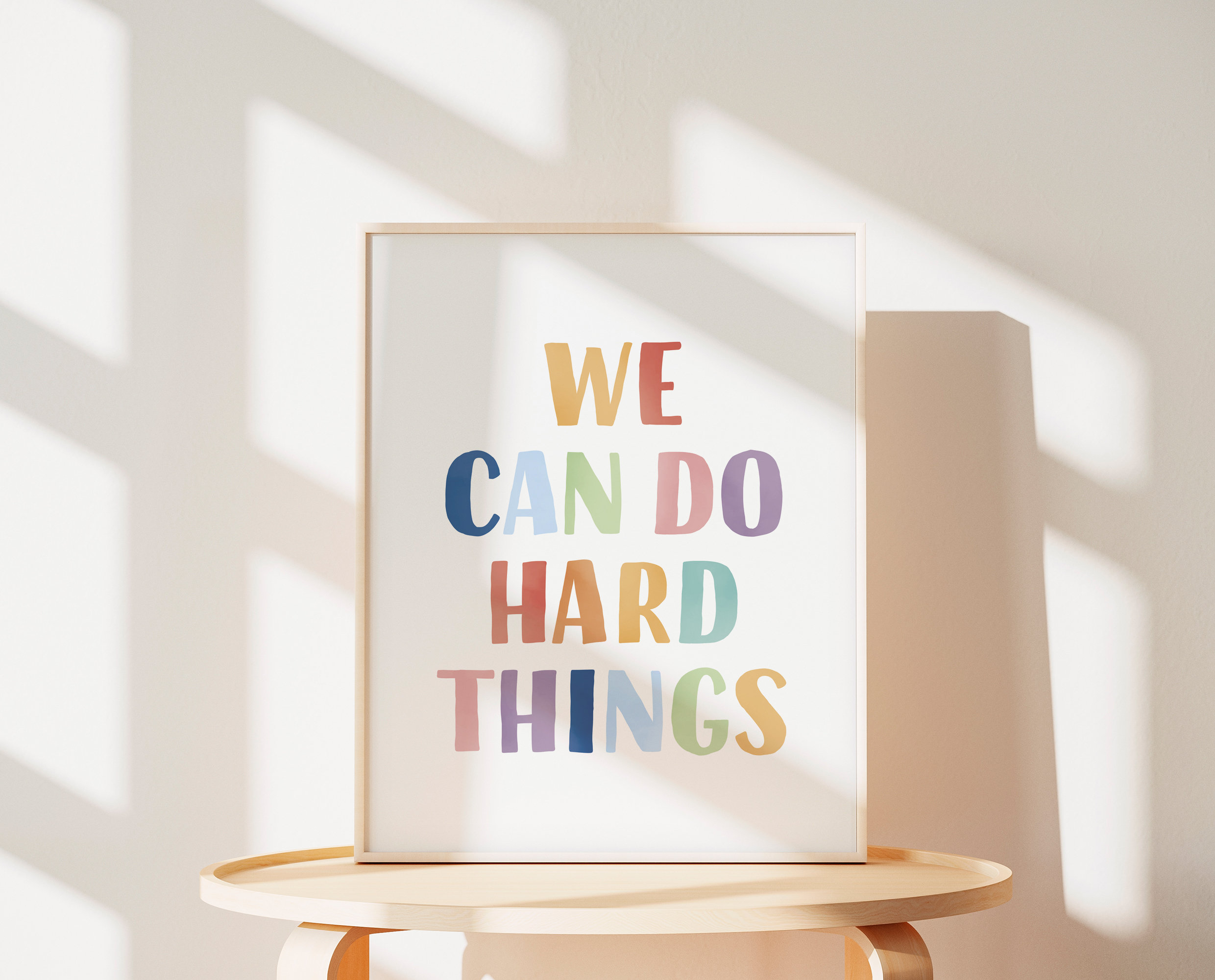Set of 2 Affirmation Posters, Kids Positive Affirmation Wall Art, Daily ...