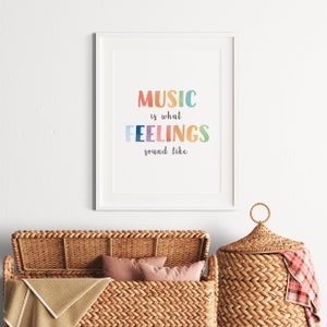 Set of Music Educational Posters, Music Theory Posters, Montessori ...