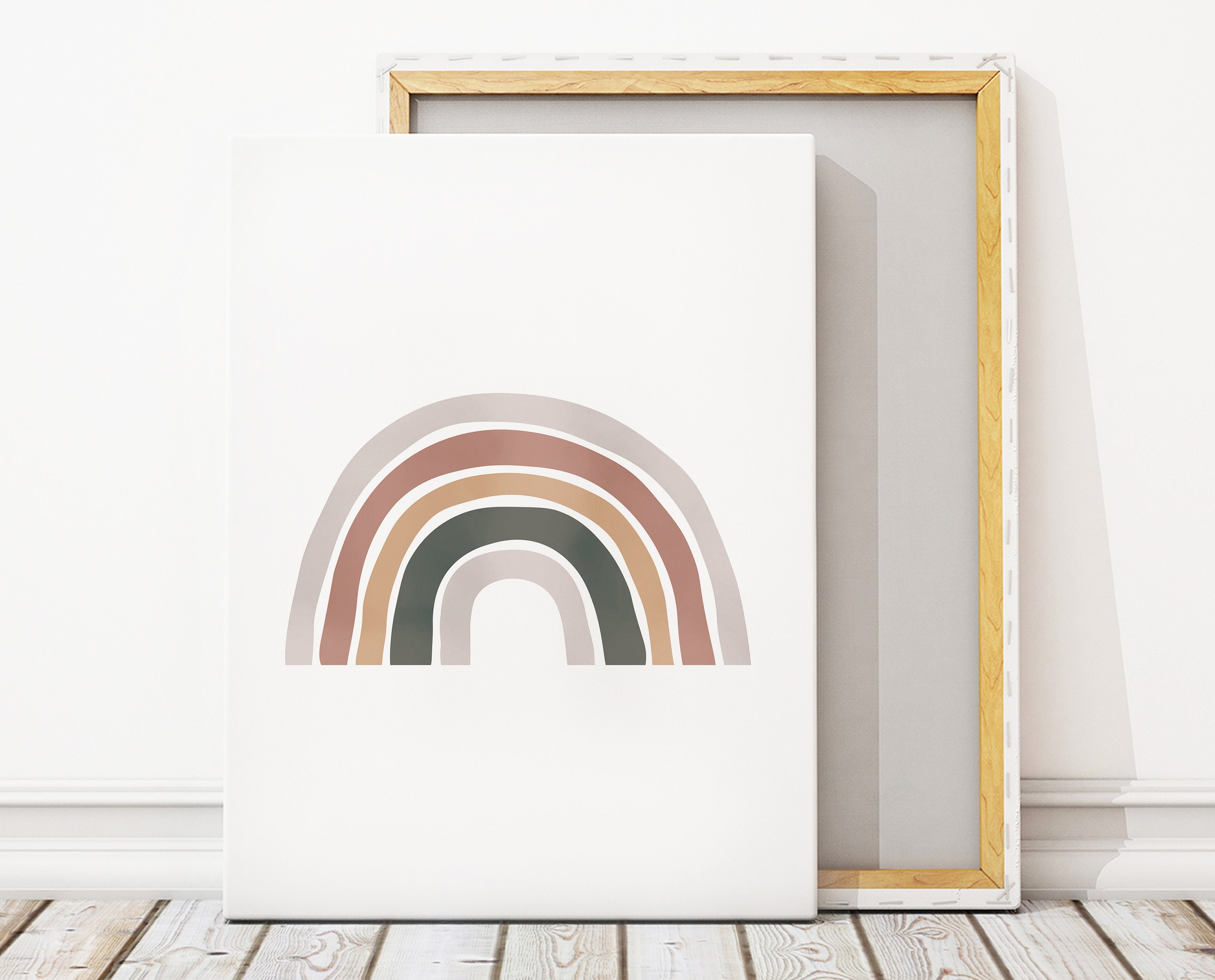 Set of 6 Nursery Posters, Neutral Kids Room Decor, Toddler Playroom ...