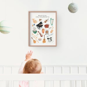Musical Instruments Poster, Educational Poster, Homeschool Decor ...