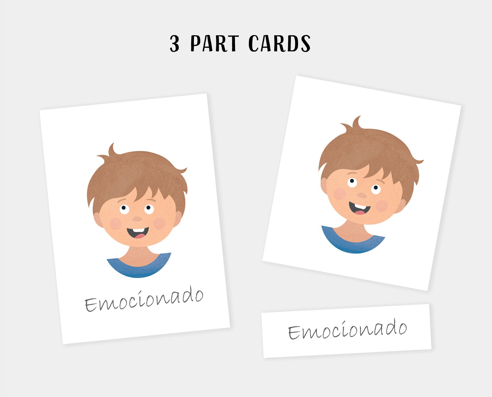 20 Rainbow Spanish Feelings Flashcards, Emotions Chart, Learn Emotions ...