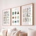 Boho Nursery Posters: Alphabet, Numbers, Shapes (digital Download) - Etsy