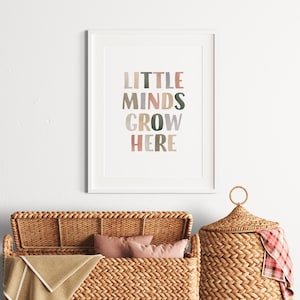 Calming Corner Poster, Growth Mindset, Kids Positive Affirmation Poster ...