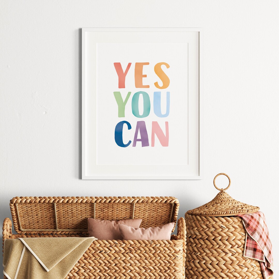 Positive Affirmation, Classroom Decor, Educational Poster, Play Room ...