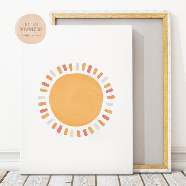 Sun Print Art - Etsy