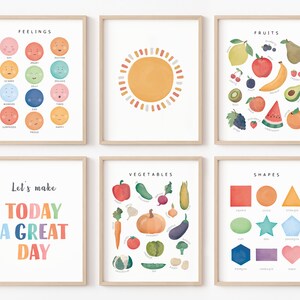 Classroom Decor Bundle, Set of 30 Educational Posters, Homeschool ...