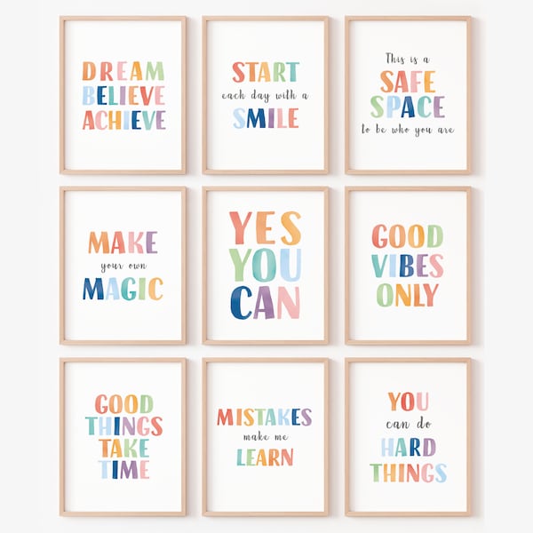Positive Posters - Etsy
