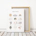Set of Educational Posters, 8 Homeschool Prints, Montessori Classroom ...
