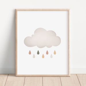 Set of 6 Nursery Posters, Neutral Kids Room Decor, Toddler Playroom ...