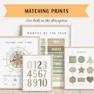 Math Classroom Decor, Math Poster, Numbers 1-100 Print, Classroom Decor ...