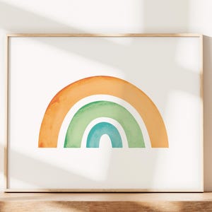 Set of 6 Playroom Posters, Vibrant Sun Poster, Nursery Wall Decor, Baby ...