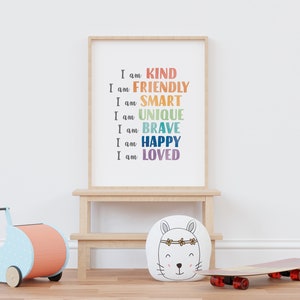 12 Calming Corner Posters, Rainbow Classroom Decor, Emotional Self ...