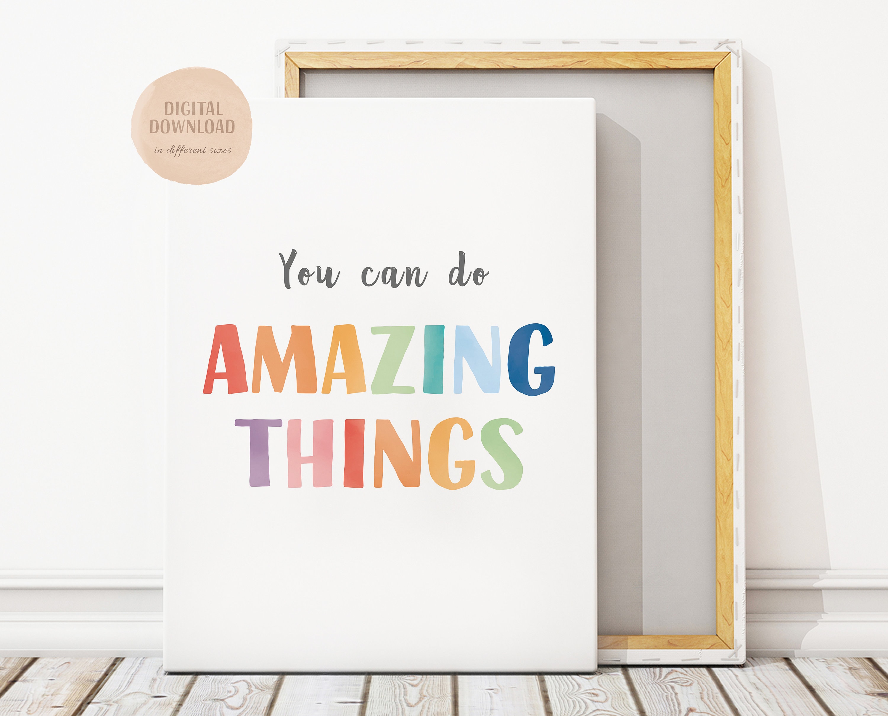 Classroom Poster, Positive Classroom Art, Growth Mindset, Printable ...