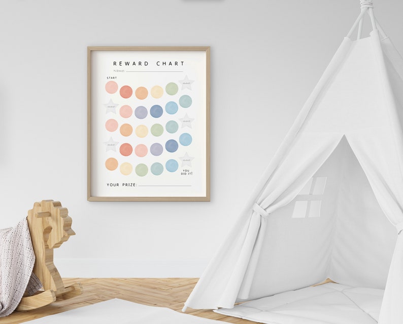 Reward Chart Toddler Reward Chart Reward Chart Printable - Etsy