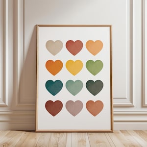 Set of 8 Playroom Posters, Sun Playroom Poster, Rainbow Nursery Wall ...