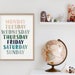 Days of the Week Poster, Playroom Educational Poster, Nursery Print ...