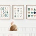 Set of Educational Posters, 8 Homeschool Prints, Montessori Classroom ...