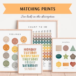 Sun Playroom Poster, Watercolor Sun Print, Watercolor Nursery Decor ...