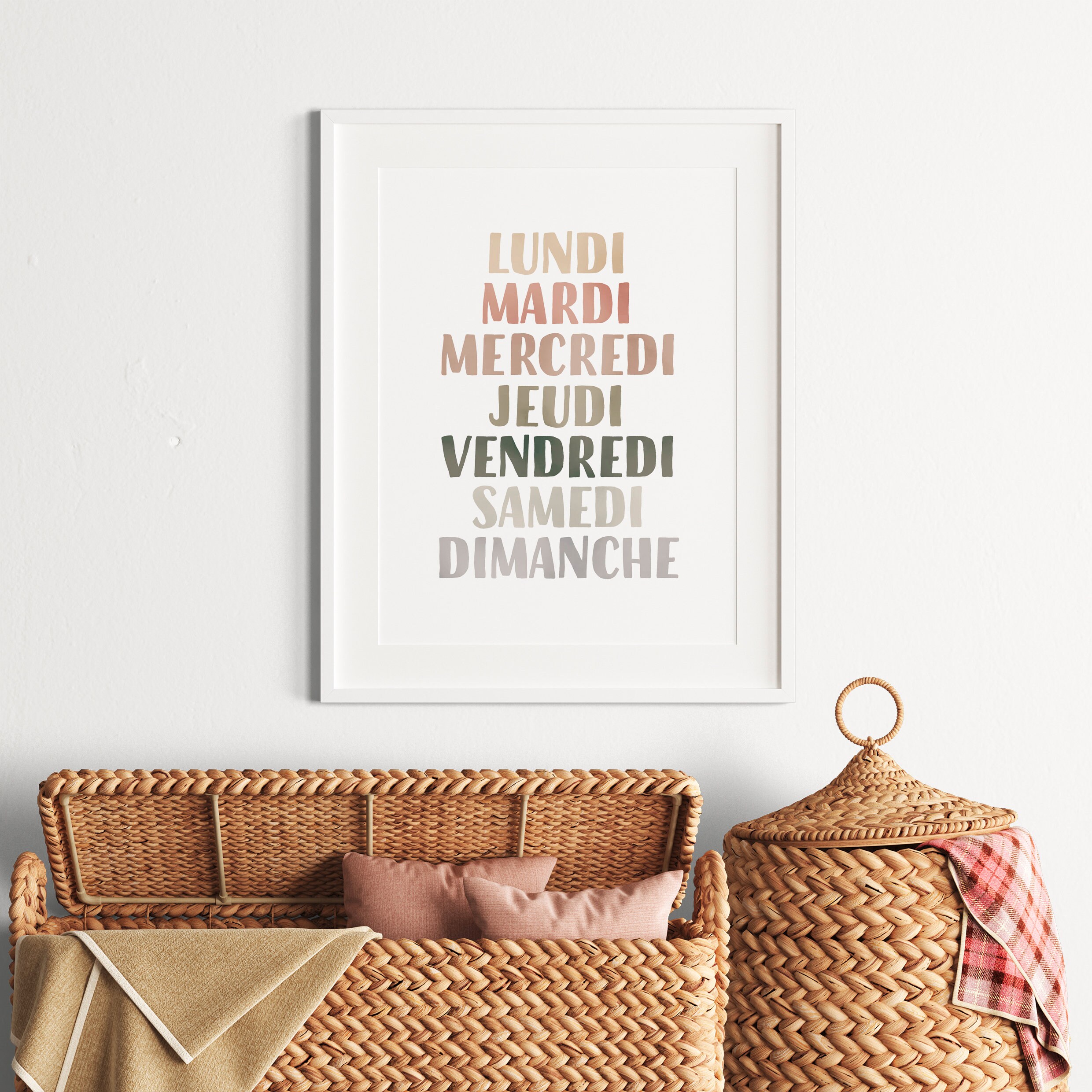 French Educational Poster, French Classroom Printables, Days of the ...
