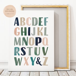 Set of Educational Posters, 8 Homeschool Prints, Montessori Classroom ...