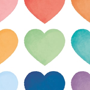 Set of 6 Playroom Posters, Watercolor Sun Poster, Nursery Wall Decor ...