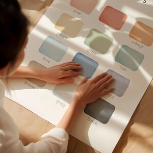 Colors Poster, Educational Poster, Classroom Decor, Montessori ...