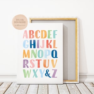 Set of Educational Posters, 8 Homeschool Prints, Montessori Classroom ...