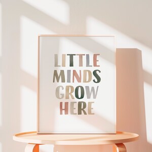 Calming Corner Poster, Growth Mindset, Kids Positive Affirmation Poster ...