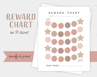 Printable Easter Reward Chart, Reward Chart, Toddler Reward Chart ...