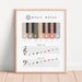 Set of 3 Music Educational Posters, Music Theory Posters, Montessori ...
