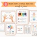 Music Theory Poster, Educational Poster, Notes Values, Homeschool Decor ...