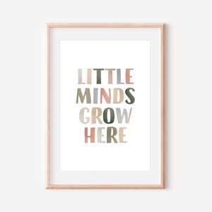 Calming Corner Poster, Growth Mindset, Kids Positive Affirmation Poster ...