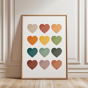 Set of 2 Rainbow Playroom Posters, Sun Nursery Poster, Watercolor ...