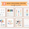 Music Theory Posters for Kids, Printable Music Classroom Decor, Piano ...