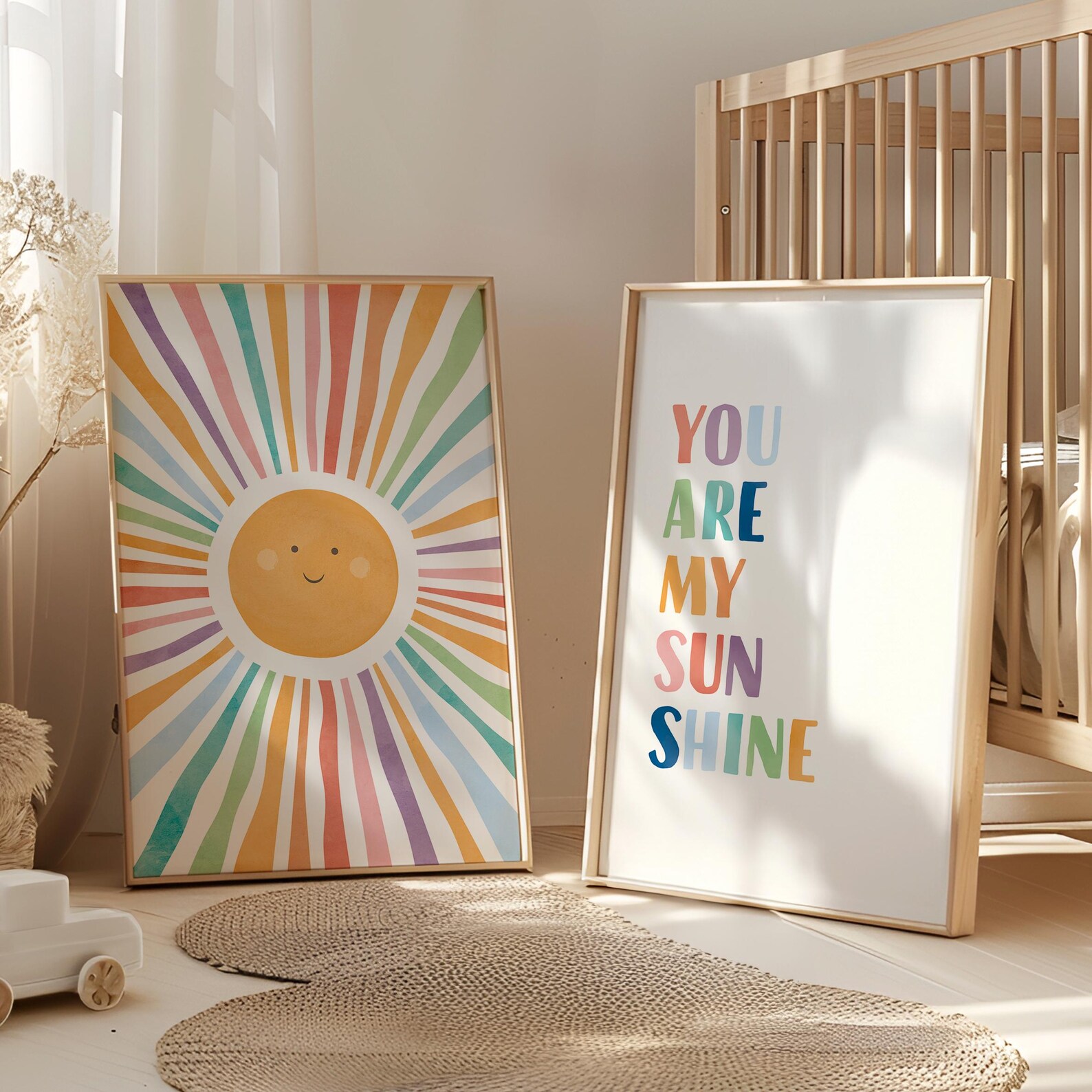 Playroom Wall Art Set of 12 Posters + Reward Chart | Nursery Prints ...