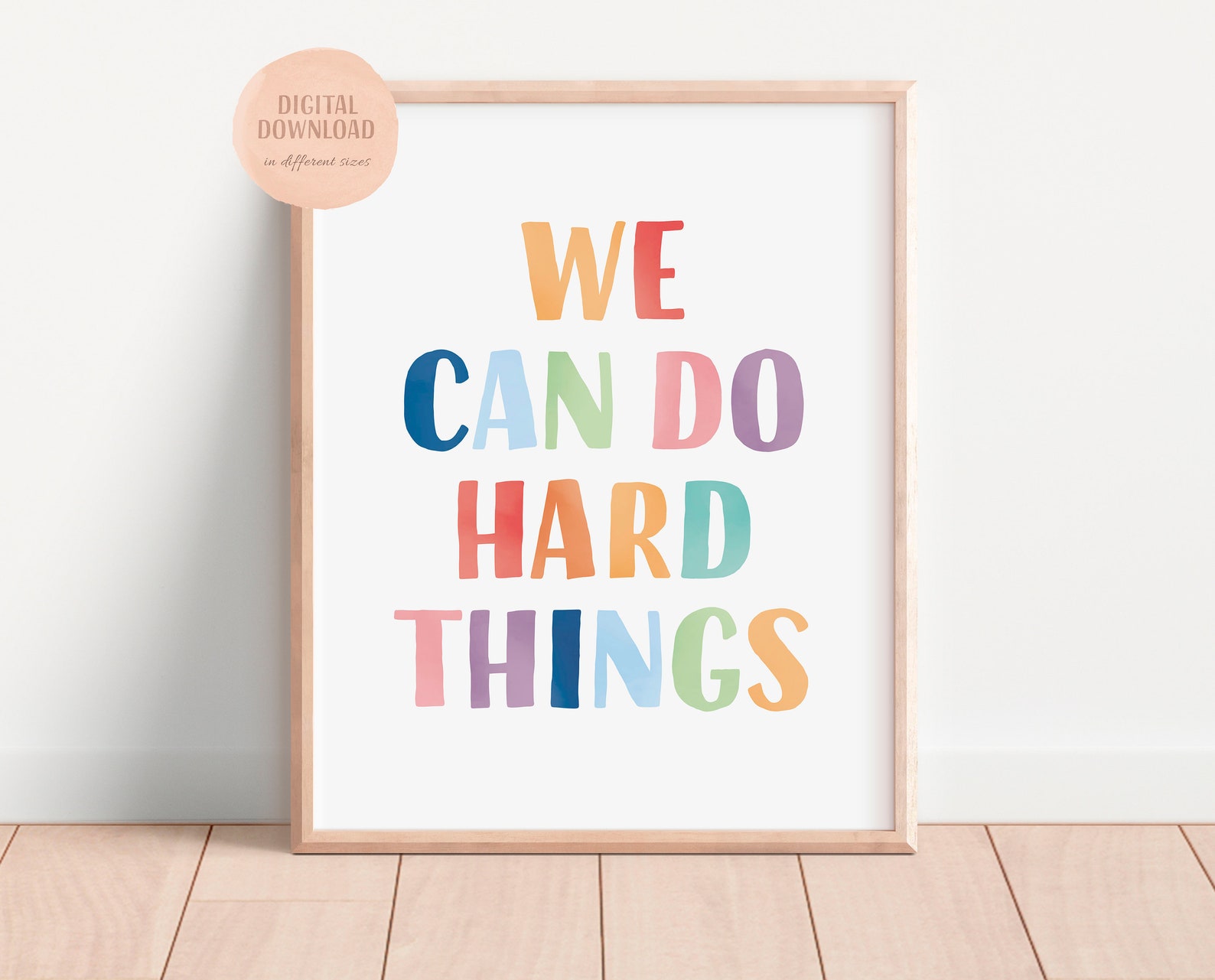 Set of 2 Affirmation Posters, Kids Positive Affirmation Wall Art, Daily ...