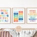Educational Posters Set, 15 Homeschool Prints, Montessori Classroom ...