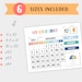 Daily Kids Calendar, Homeschool Wall Calendar, Perpetual Calendar ...