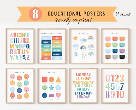 Informative Posters For Kids