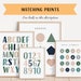 Days of the Week Poster, Playroom Educational Poster, Nursery Print ...