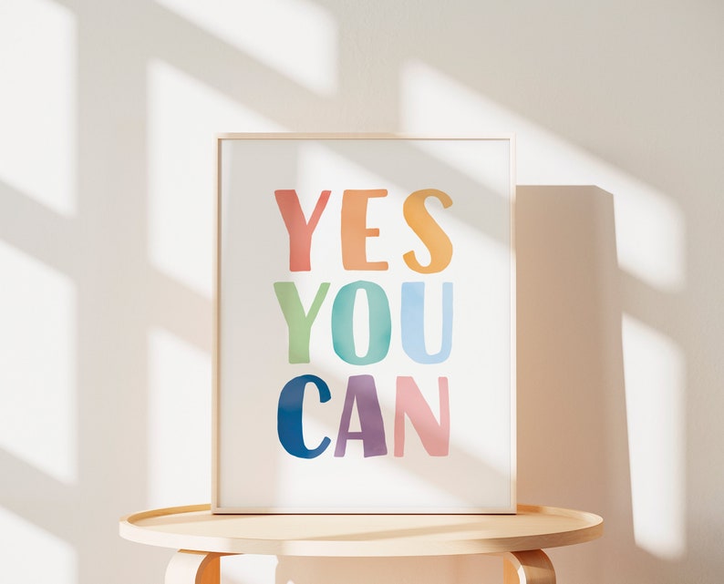 Positive Affirmation Classroom Decor Educational Poster - Etsy