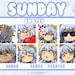 Twitch, Emote, Pack, Honkai Star Rail, Sunday, 5 Emotes, Streamer ...