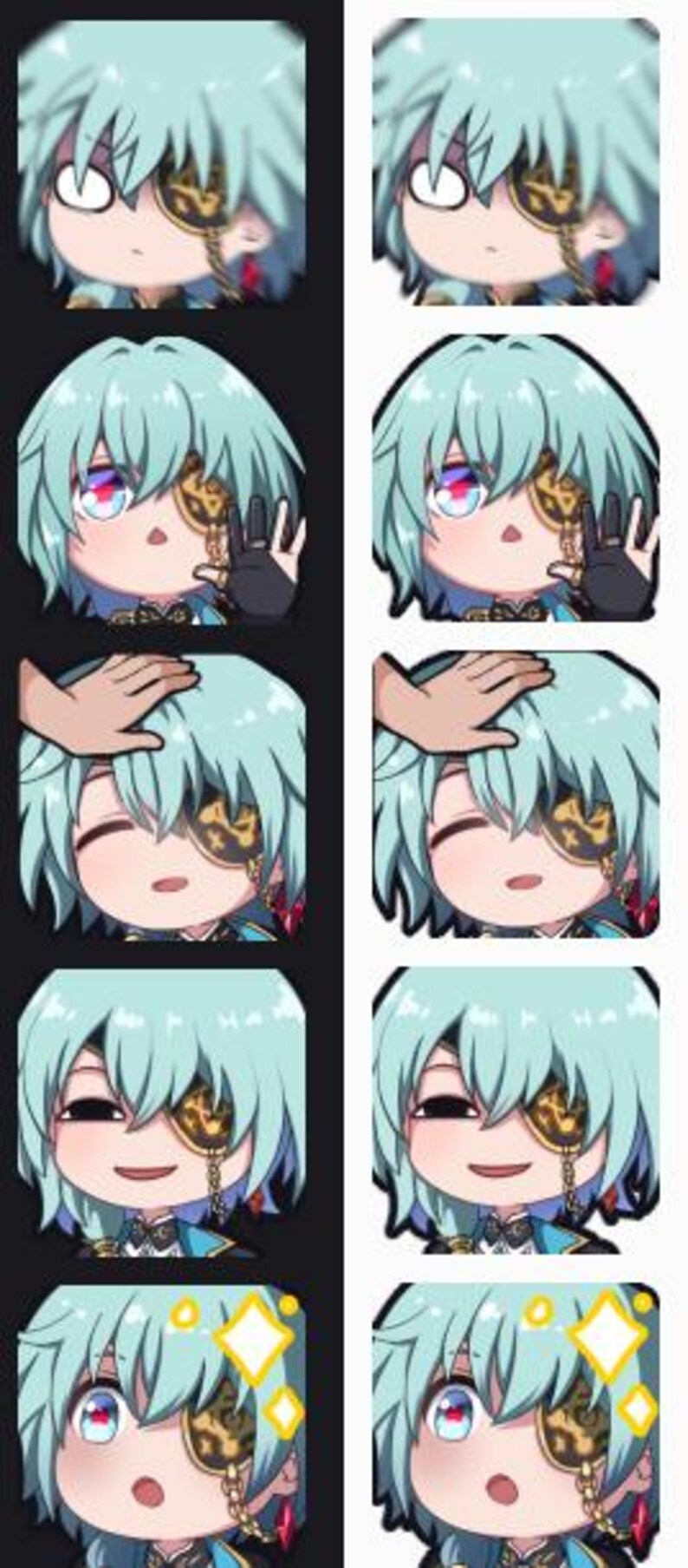 Twitch, Emote, Pack, Honkai Star Rail, Anaxa, 5 Emotes, Streamer ...