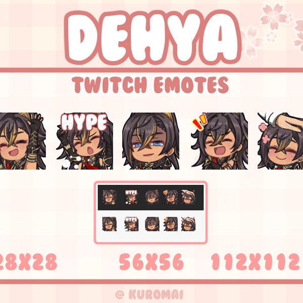 Genshin emotes dehya - Etsy Italia