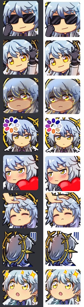 Twitch, Emote, Pack, Honkai Star Rail, Sunday, 5 Emotes, Streamer ...